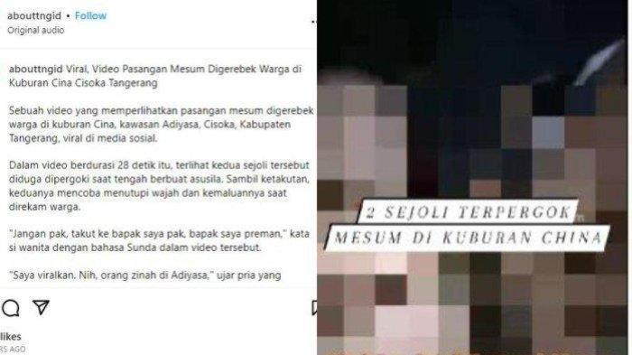 Pasangan Sejoli Mesum di Kuburan China, Digerebek Tak Pakai Celana ...