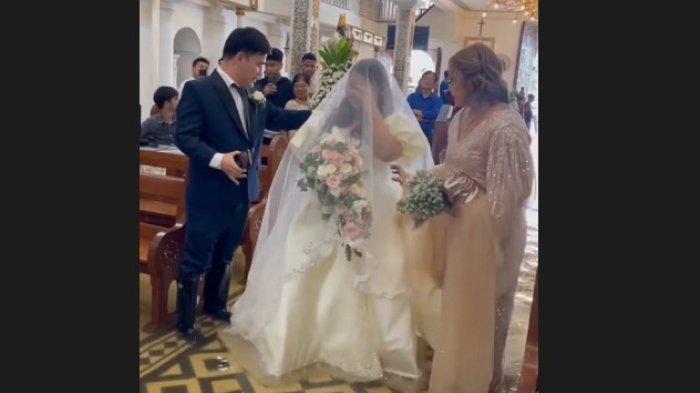 Cuaca Buruk dan Badai di Hari Pernikahannya, Pengantin Wanita Nangis ... Cuaca Buruk dan Badai di Hari Pernikahannya, Pengantin Wanita Nangis ...
