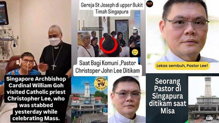 Kronologi Pastor Christopher Lee Ditikam saat Memimpin Misa Malam di ...