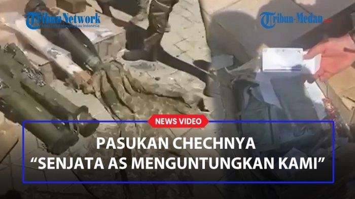 Pasukan Khusus Chechnya Berhasil Rebut Senjata Kiriman Barat Dari ...