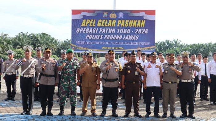 Polres Padanglawas Gelar Pasukan Operasi Patuh Toba 2024, Ini Jenis Pelanggaran yang Ditargetkan ...