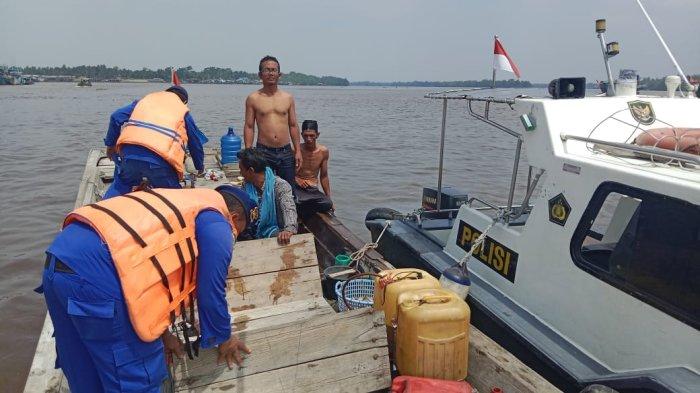 Sat Polairud Polres Tanjung Balai Hentikan Kapal Tanpa Nama Memasuki Wilayah Perairan Tanjung ...