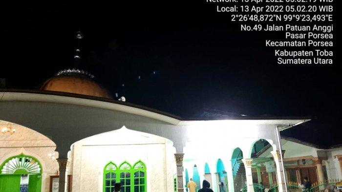 Polres Toba Beri Rasa Aman Bagi Warga yang Sholat Subuh Berjama’ah - Tribun-medan.com