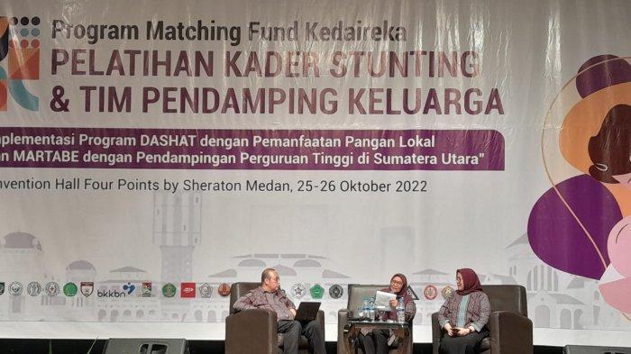 Upaya Turunkan Angka Stunting, USU dan BKKBN Sumut Latih 200 Kader dan Tim Pendampingan Keluarga ...