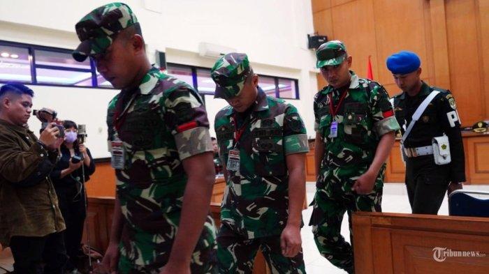 TOK! 3 Anggota TNI Pembunuh Imam Masykur Divonis Penjara Seumur Hidup dan Dipecat, Ibu Masykur ...