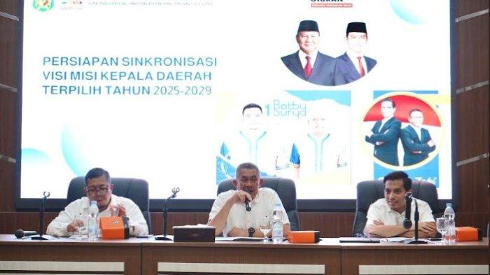 Gelar Rapat Sinkronisasi Program Kerja Kepala Daerah, Bappeda Medan ...