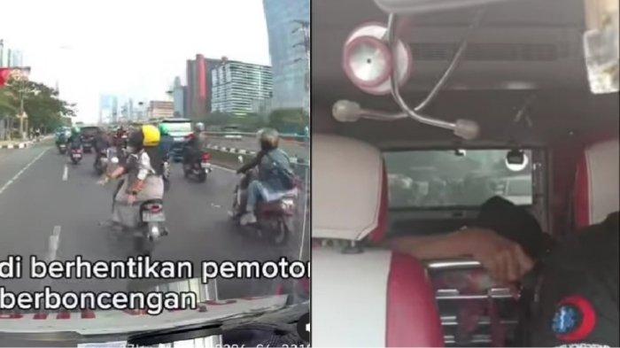 Pengendara Motor Ini Tiba-tiba Adang Ambulans di Tengah Jalan, Minta Antar Istri yang Mau ...
