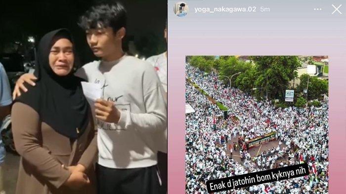 Sosok Yoga Pratama yang Ancam Lempar Bom ke Massa Bela Palestina, Sang Ibu Mohon Anaknya ...