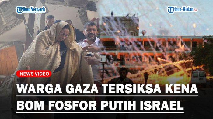 NGERI, KONDISI Gaza Diselimuti Asap Bom Fosfor Putih Israel, Buat Warga ...