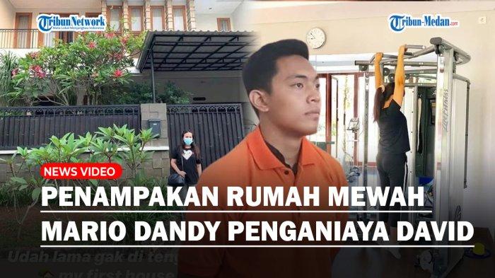 Penampakan Rumah Mewah Mario Dandy, Ada Kolam Renang Hingga GYM, Kerap Pamer Harta di Media ...