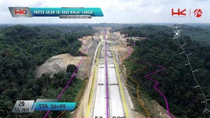 Jalan Tol Seksi Tanjung Pura-Pangkalan Brandan Dibuka Fungsional Jelang Nataru, Minggu Ini Uji ...