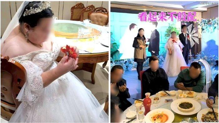 Terlihat Tak Bahagia Di Hari Pernikahannya Pengantin Pria Ngaku