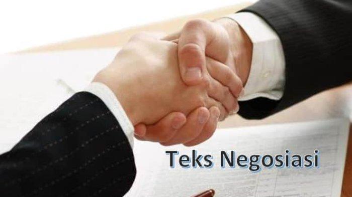 Pengertian Teks Negosiasi dan Jenis-jenis Teks Negosiasi - Tribun-medan.com