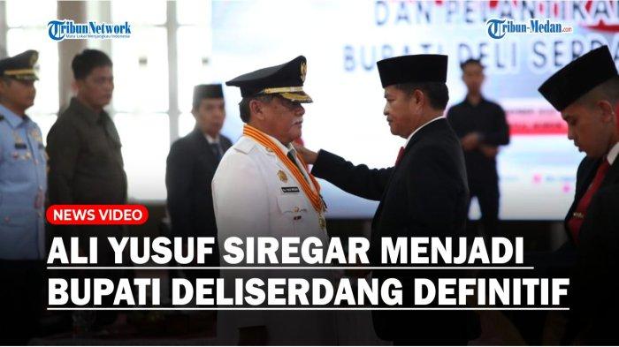 Pj Gubernur Hassanudin Lantik Ali Yusuf Siregar Menjadi Bupati Deliserdang Definitif - Tribun ...