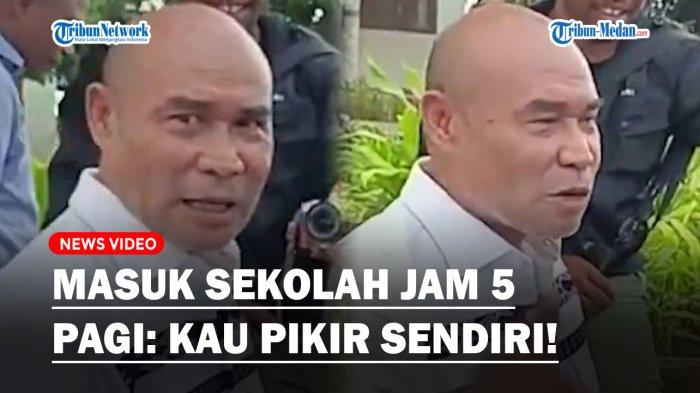 JAWABAN NYELENEH GUBERNUR NTT Soal Dasar Hukum Siswa Masuk Sekolah Jam 5 Pagi: Kau Pikir Sendiri ...
