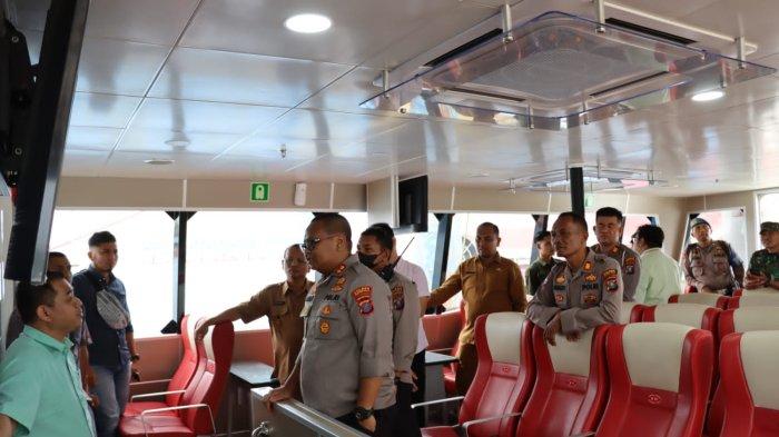 Kapolres Tanjung Balai Tinjau Persiapan Pengoperasian Fery Indomal ...