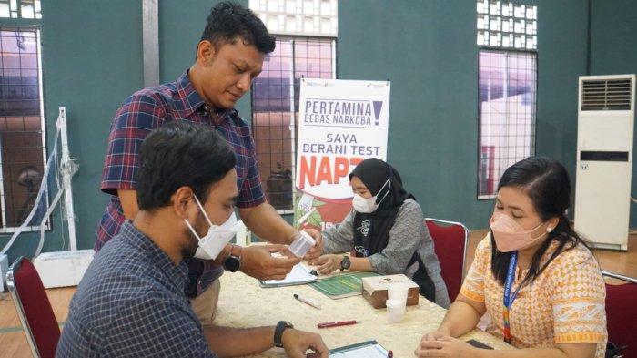 Pertamina Sumbagut Raih Rekor MURI, Pemeriksaan Narkoba melalui Urine kepada Pekerja Terbanyak ...