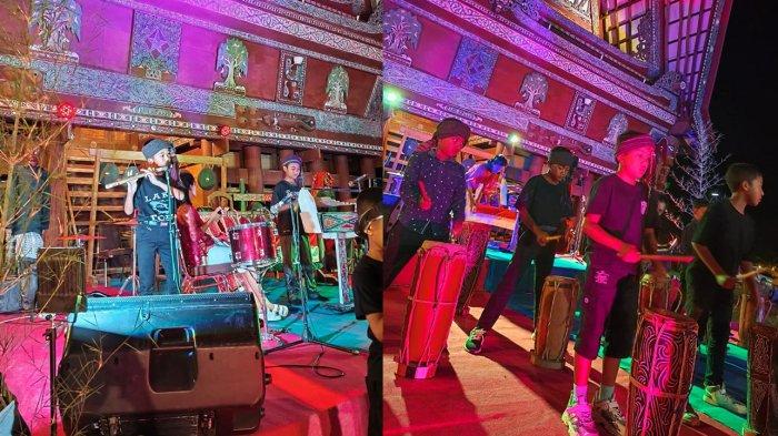 237 Anak Samosir Tampilkan Seni Batak setelah 1 Bulan Pelatihan di Lopo ...