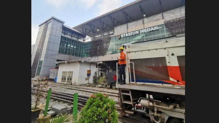 KAI Divre I SU Operasikan 16 Kereta Api dan Siapkan 42 Petugas Ekstra untuk Nataru - Tribun ...