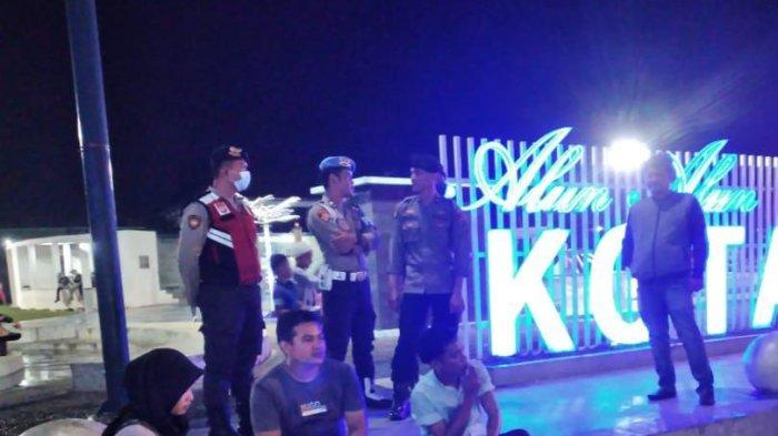 Polres Tapteng Lakukan Patroli Blue Light Di Malam Hari Cegah Gangguan