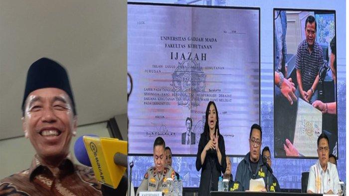 PENAMPAKAN Foto Ijazah Jokowi di Bareskrim, Ada Juga Momen saat Wisuda hingga KKN - Halaman all ...