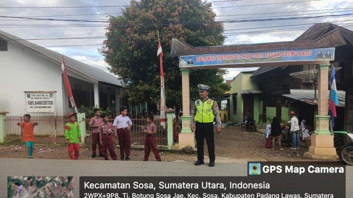 Satlantas Polres Palas Laksanakan Pos Padat Pagi - Tribun-medan.com