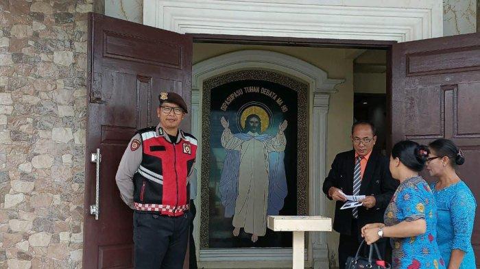 Peringatan Hari Kenaikan Yesus Kristus, Polres Pelabuhan Belawan Lakukan Pengamanan Gereja ...