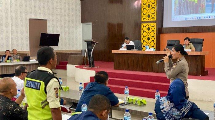 Polres Pelabuhan Belawan Gelar Sosialisasi Perpol I Tahun 2023 tentang Pengamanan Swakarsa ...