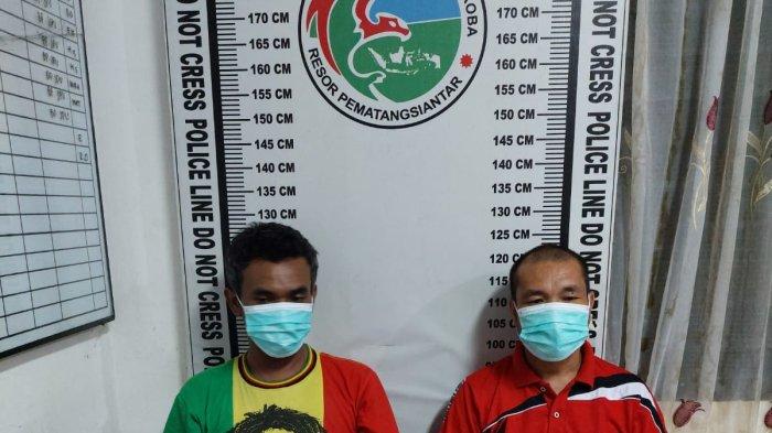 Sat Narkoba Polres Pematang Siantar Tangkap 2 Penjual Sabu dan Ganja - Tribun-medan.com