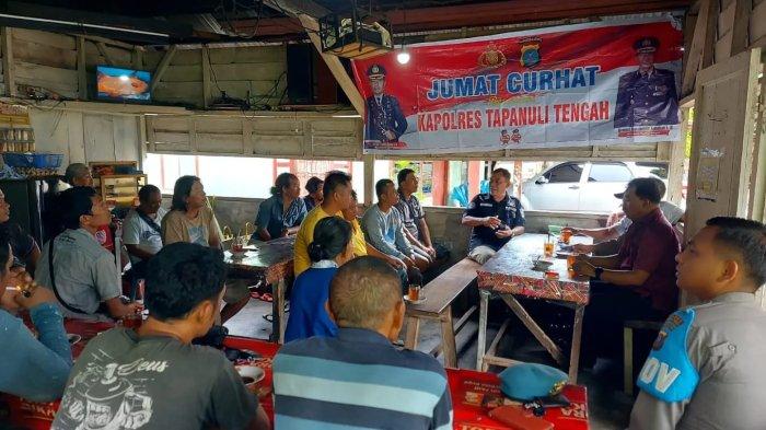 Berbeda dengan Biasanya, Jumat Curhat Polres Tapteng Kali ini Bersama Supir Truk Sibuluan ...