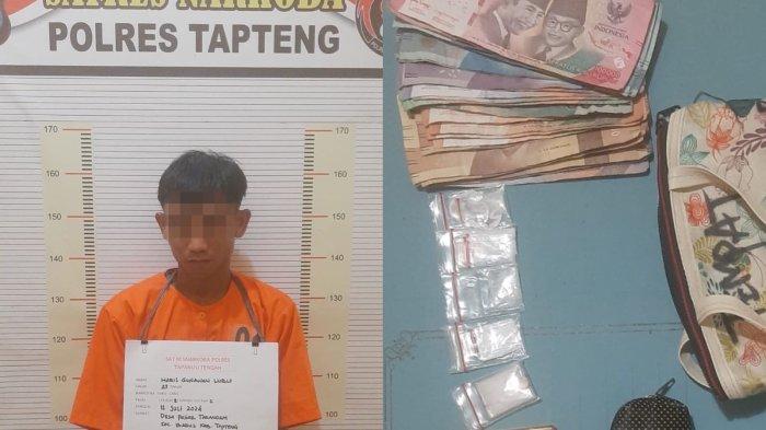 Polsek Barus Tangkap Pengedar Narkotika Jenis Sabu di Pasar Terandam Barus - Tribun-medan.com