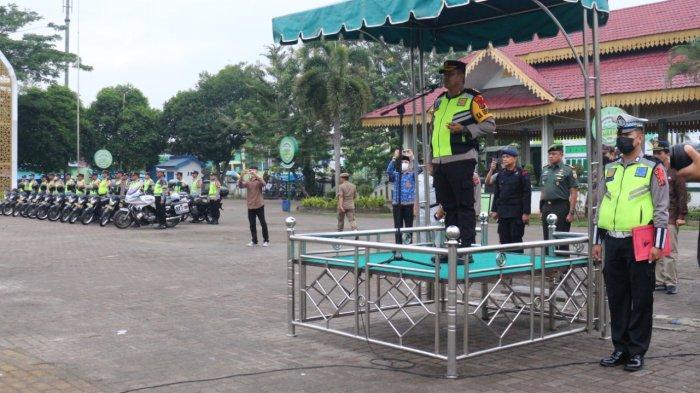 Polres Tebingtinggi Gelar Pasukan Ops Lilin Toba 2022 Jelang Nataru 2023 - Tribun-medan.com