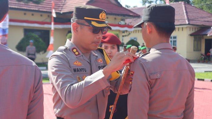 Apel Gelar Pasukan Operasi Hatra Toba, Polres Toba Siap Amankan PON XXI 2024 - Tribun-medan.com