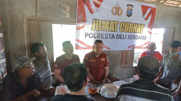 Dengarkan Keluh Kesah Masyarakat, Polresta Deliserdang Kembali Laksanakan Jumat Curhat - Tribun ...