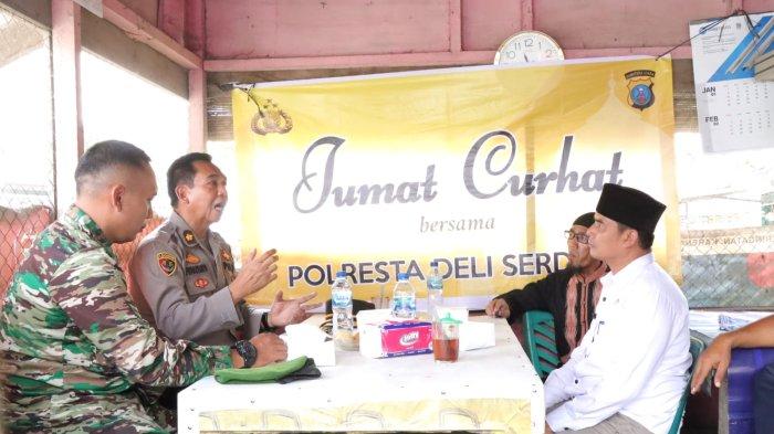 Jumat Curhat, Polresta Deliserdang Tampung Aduan Masyarakat - Tribun-medan.com