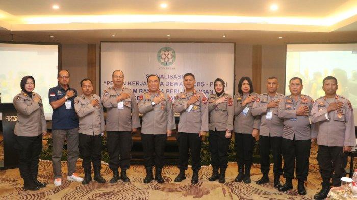 Polrestabes Medan Hadiri Sosialisasi Peran Kerjasama Dewan Pers dan Polri - Tribun-medan.com