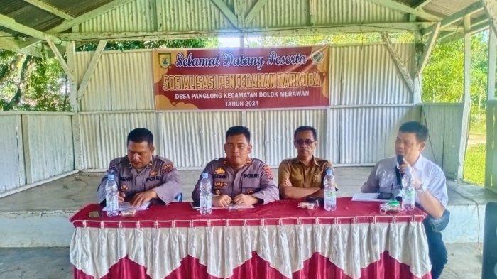 Polsek Dolok Merawan Sosialisasikan Pencegahan Narkoba di Desa Panglong ...
