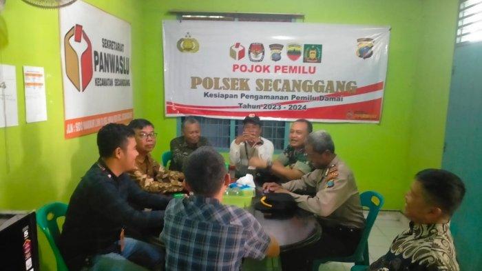 Giat Pojok Pemilu,Polsek Jajaran Polres Langkat Mewujudkan Pemilu Damai ...