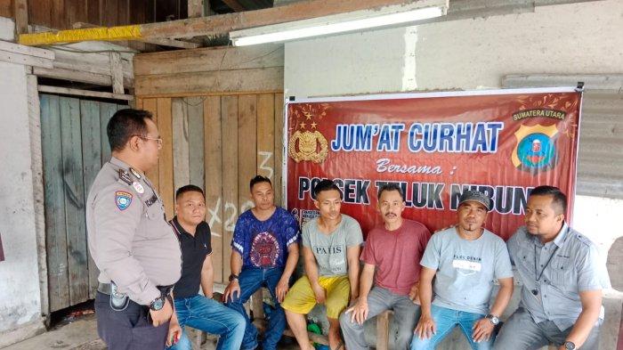 Polsek Teluk Nibung Tampung Aspirasi Warga lewat Kegiatan Jumat Curhat - Tribun-medan.com