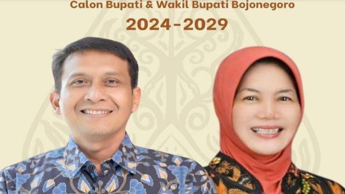 Maju Pilkada Bojonegoro 2024, Pasangan Setyo Wahono-Nurul Azizah Didukung 3 Partai Politik ...