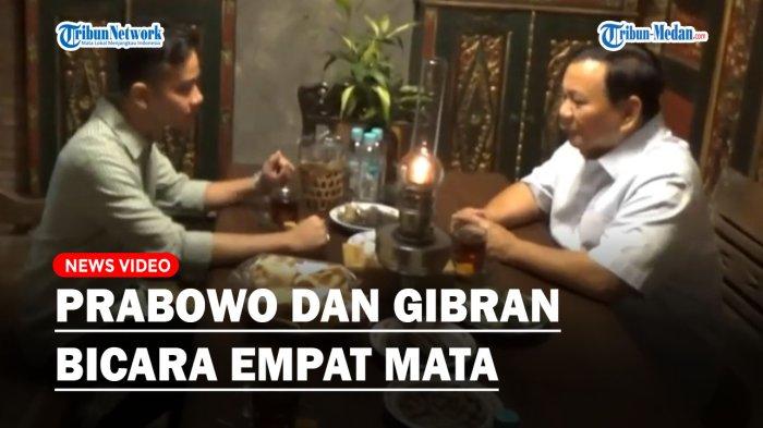 Prabowo dan Gibran Terlibat Perbincangan Serius Empat Mata di Angkringan Solo, Bahas Apa ...