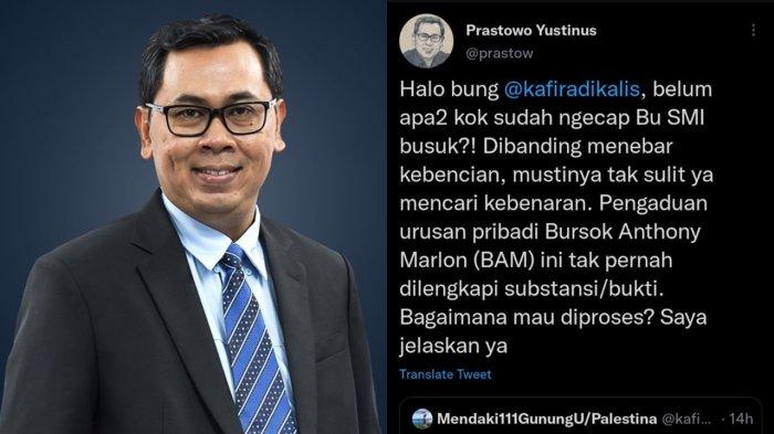 Prastowo Yustinus Luruskan Tudingan Bursok Anthony Marlon Soal Sri ...