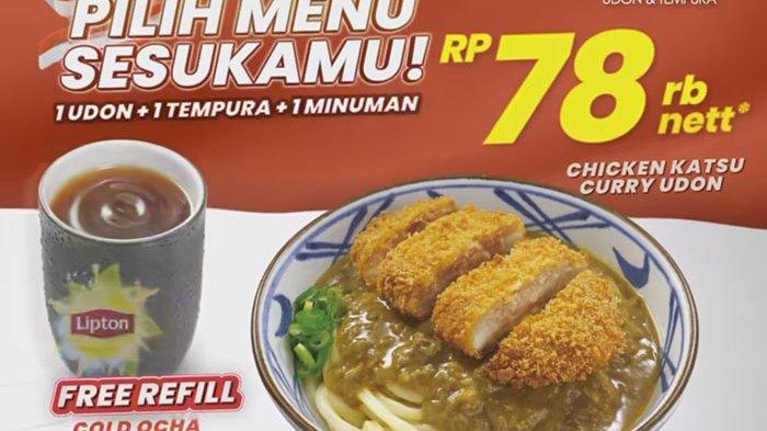 Promo Hari Kemerdekaan RI, Ada Paket Merdeka Marugame Udo - Tribun ...