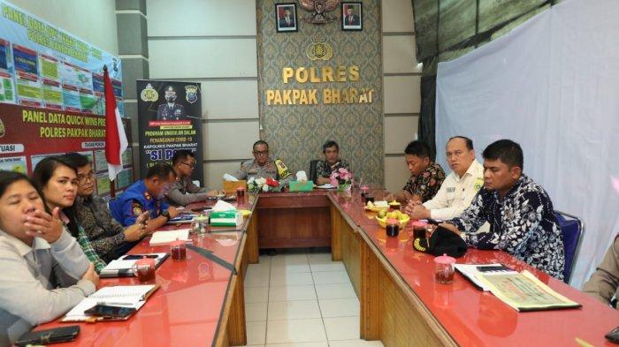 Pemkab Pakpak Bharat dan Polres Rapat Koordinasi Terkait Pengamanan Natal dan Tahun Baru 2023 ...