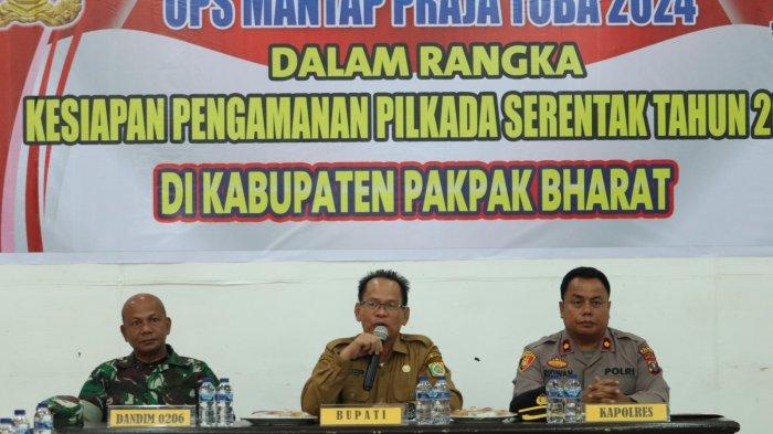 Operasi Mantap Praja Toba 2024: Pemkab Pakpak Bharat Siap Dukung Pelaksanaan Pilkada Serentak ...