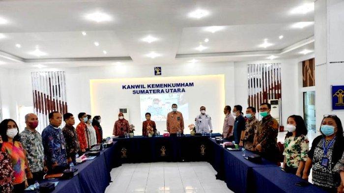 Kanwil Kemenkumham Sumut Gelar Rapat Koordinasi Penyusunan Metadata Indikator Indeks HAM ...