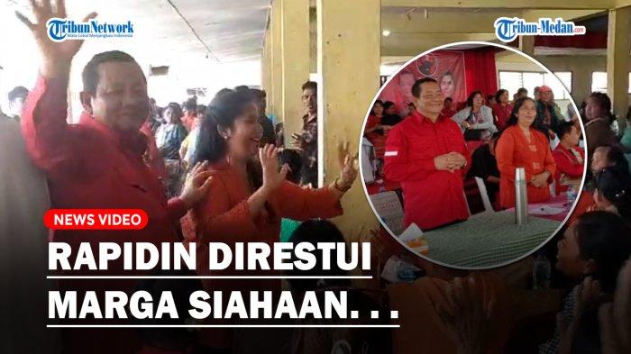 Ribuan Marga Siahaan Doakan Rapidin Simbolon dan Sorta Ertaty Siahaan ...