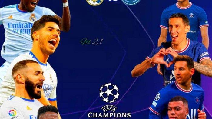 LINK Nonton Live Streaming Gratis Real Madrid Vs PSG Malam Ini, Akses Di Sini via HP - Tribun ...