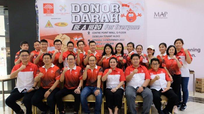 Peringati Hari Pahlawan, Perhimpunan INTI Medan Gelar Donor Darah - Tribun-medan.com