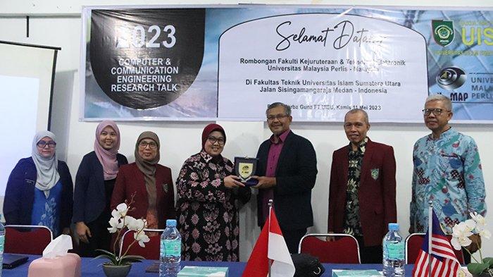 Teknik UISU Gelar Computer Communication Engineering Research Talk dengan UNIMAP - Tribun-medan.com